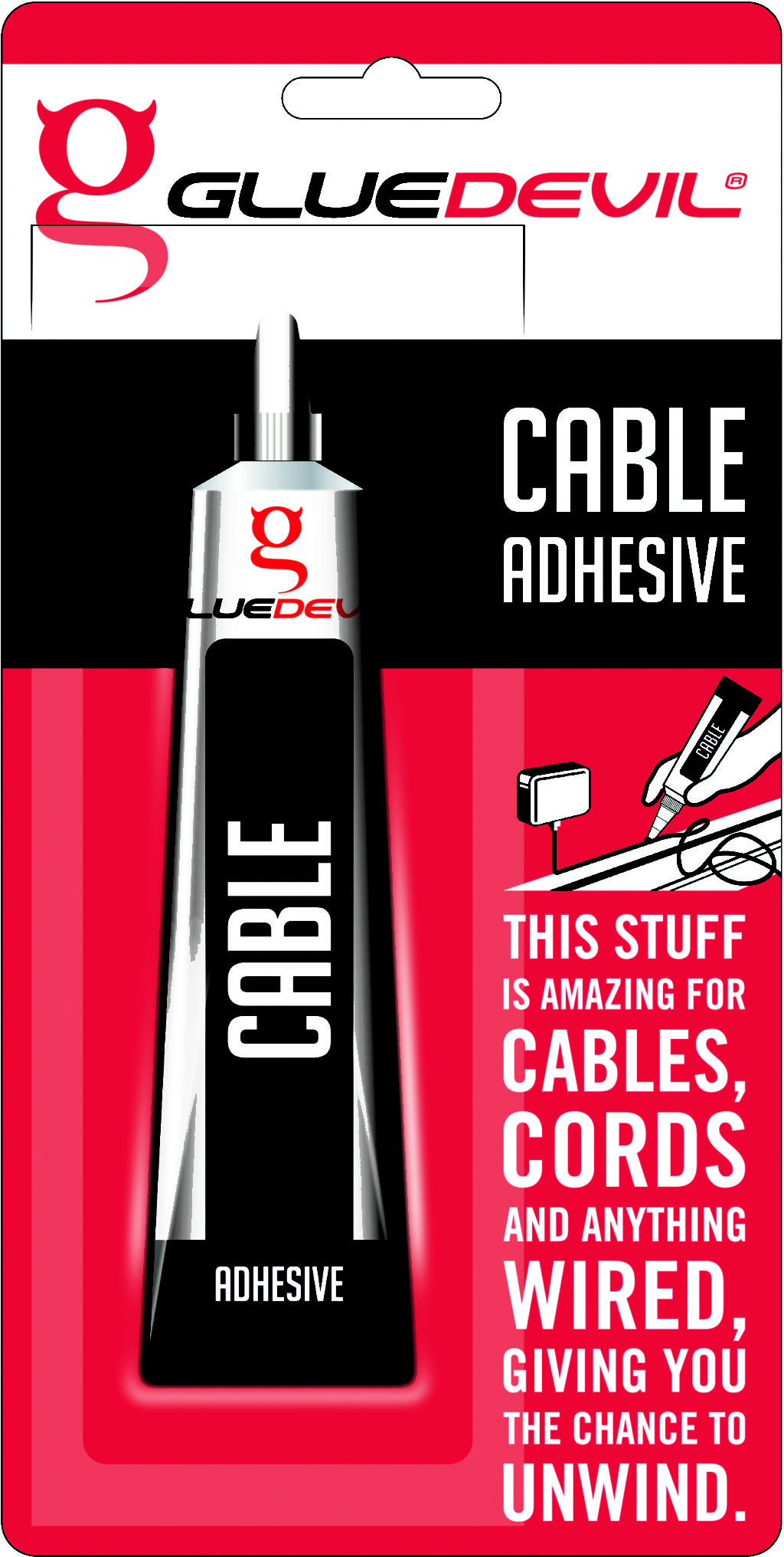 CABLE ADHESIVE GLUE DEVIL 50ML B/P – RaceScreen